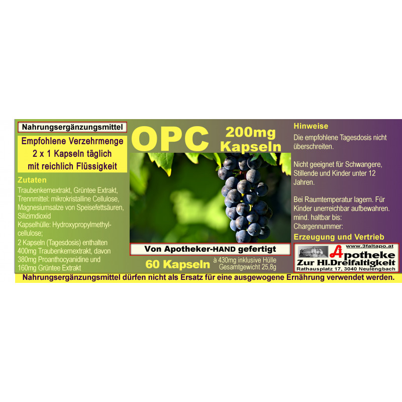 OPC 200 MG Kapseln