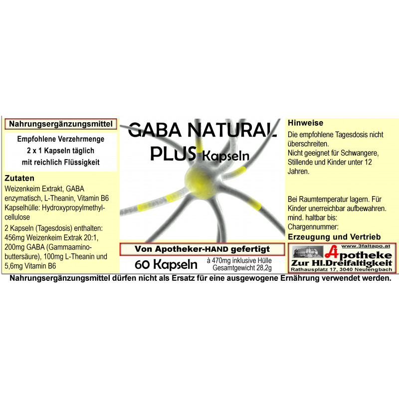 GABA Natural Plus Kapseln